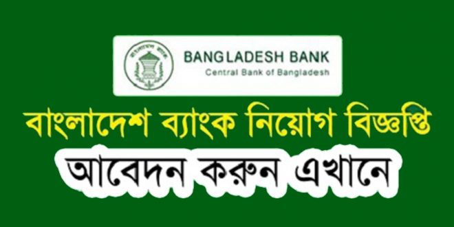 Bangladesh Bank Job Circular 2021 – BD Job Circulars